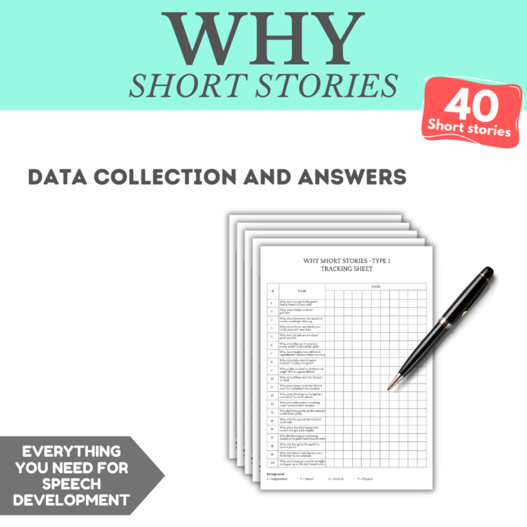 Why Question Short Stories Wh Question Reading Comprehension Therapy ...