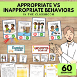 Appropriate vs Inappropriate Behaviors in Autism Classrooms: Tools for ...